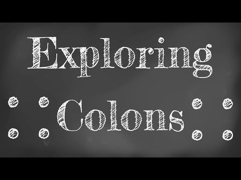 How to Use Colons: Punctuation for Discerning Punctuators