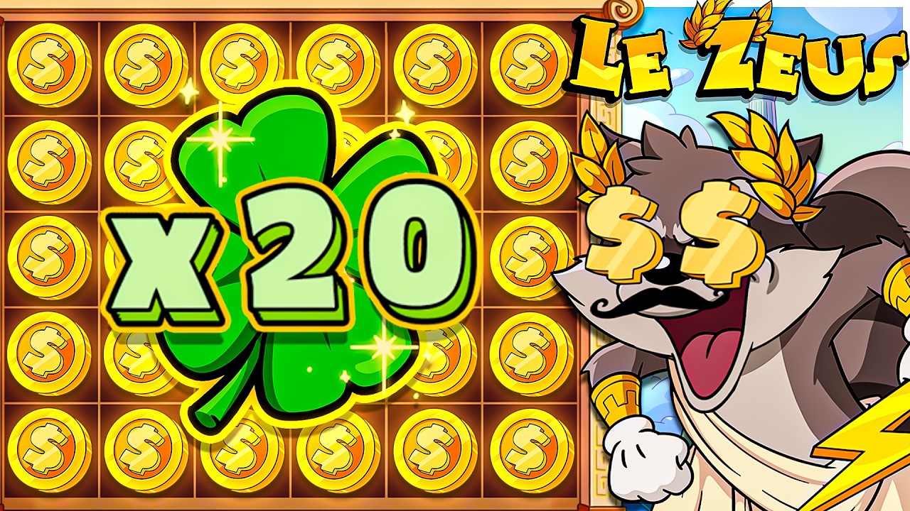 RARE 20X CLOVER On LE ZEUS SLOT!!