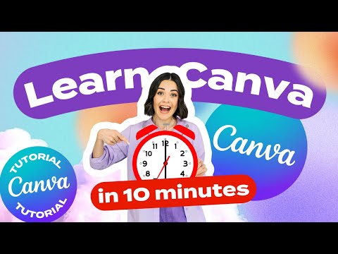 HOW TO USE CANVA - in 10 minutes