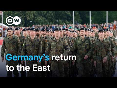 German permanent foreign deployment signals new assertive military attitude | DW News