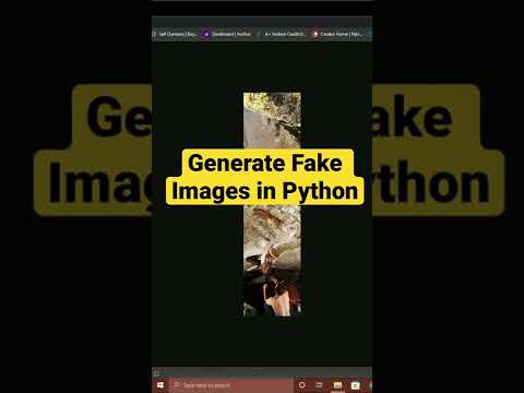 Generate Fake Random Images using Python