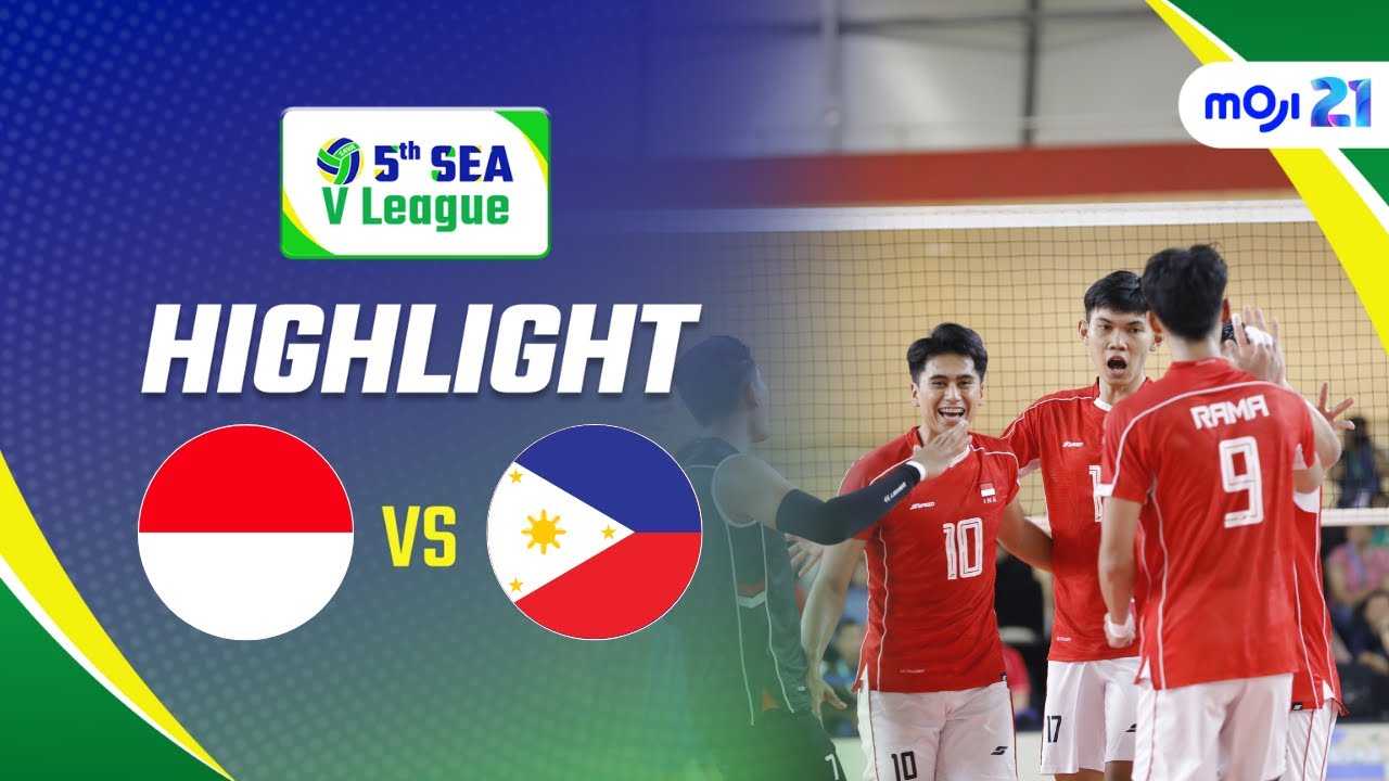 Highlights Timnas Voli Putra Indonesia Vs Filipina (3-2) di SEA VLeague 2025 Leg 2, Rivan ...