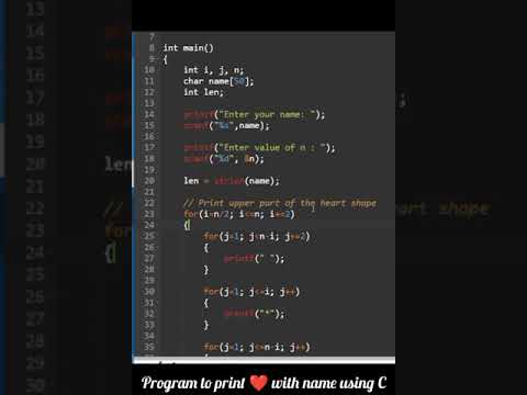 #27 |Programming for beginners| |C Language |Pattern printing|#coding #c #pattern #code #programming