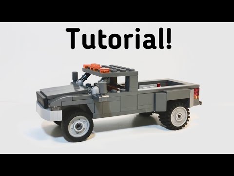 LEGO 2nd gen Dodge Ram 3500 full build tutorial!