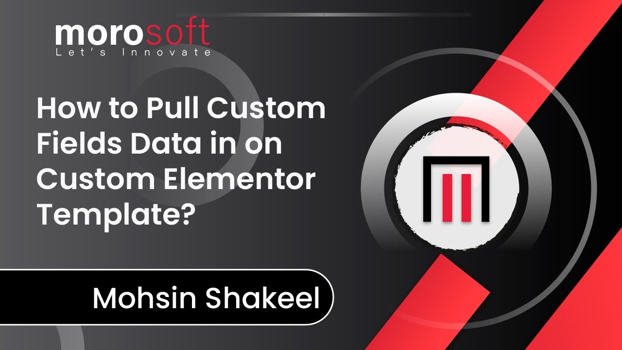 How to Pull Custom Fields Data in on Custom Elementor Template