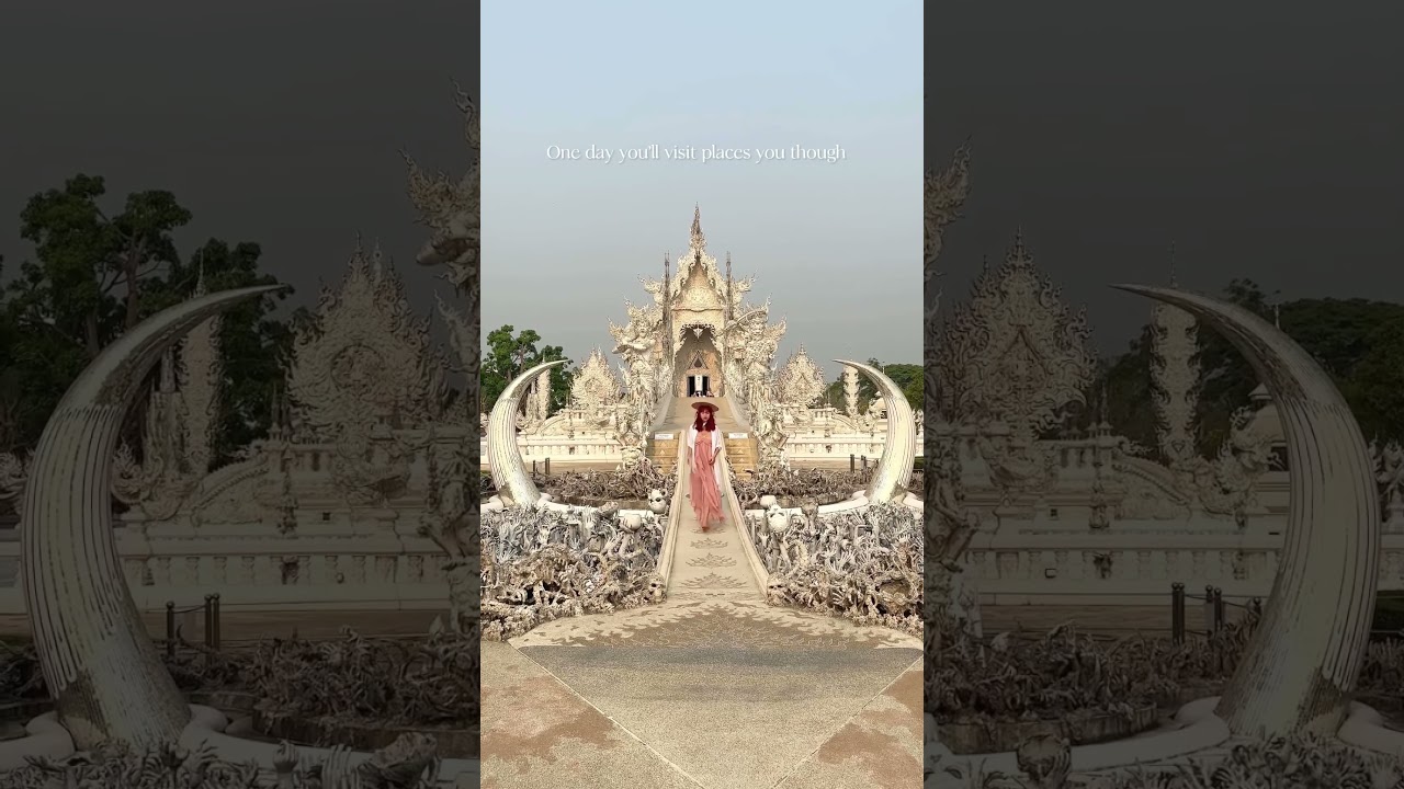 MOST beautiful temple in the world⁉️🇹🇭 #thailand  #temple #travel