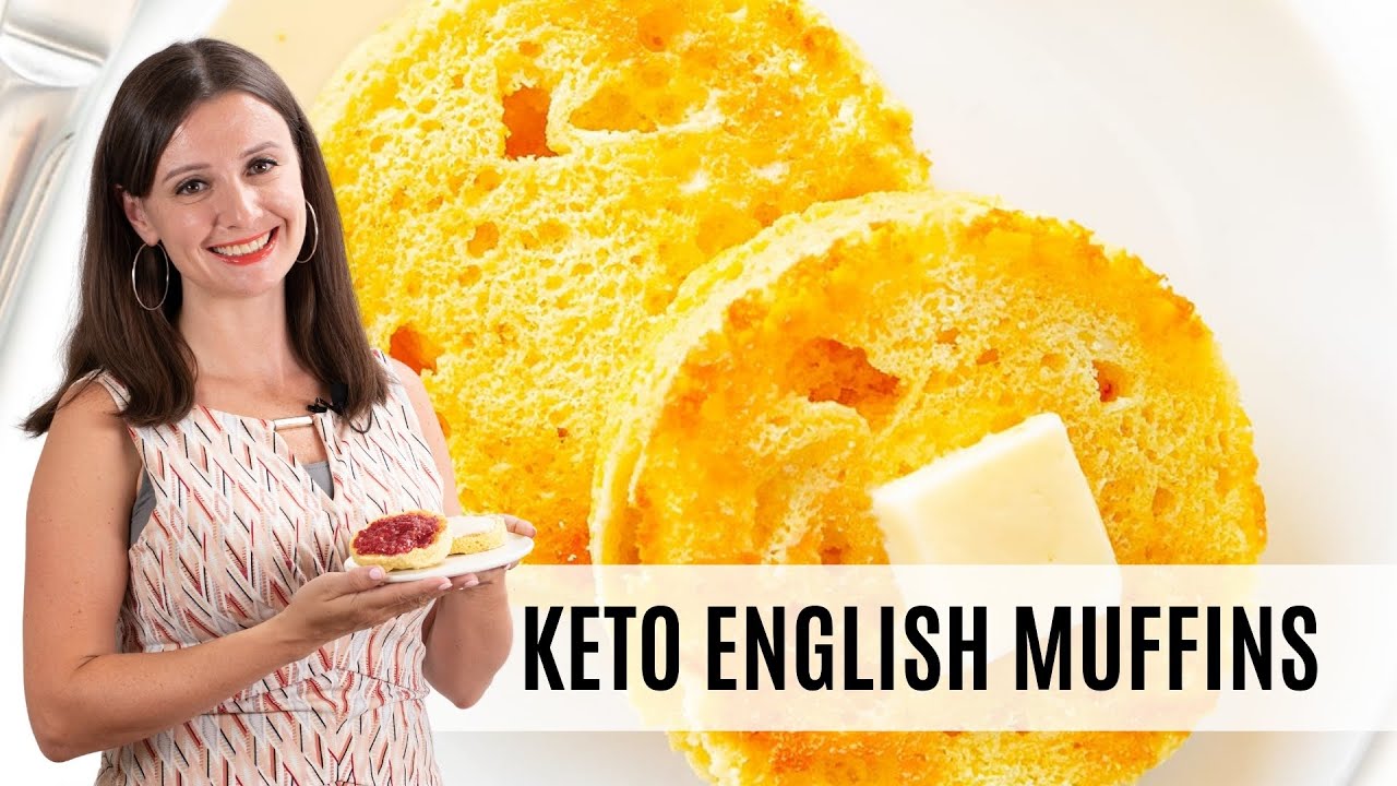 2-MINUTE KETO ENGLISH MUFFIN: Soft On The Inside, Crusty On The Outside!