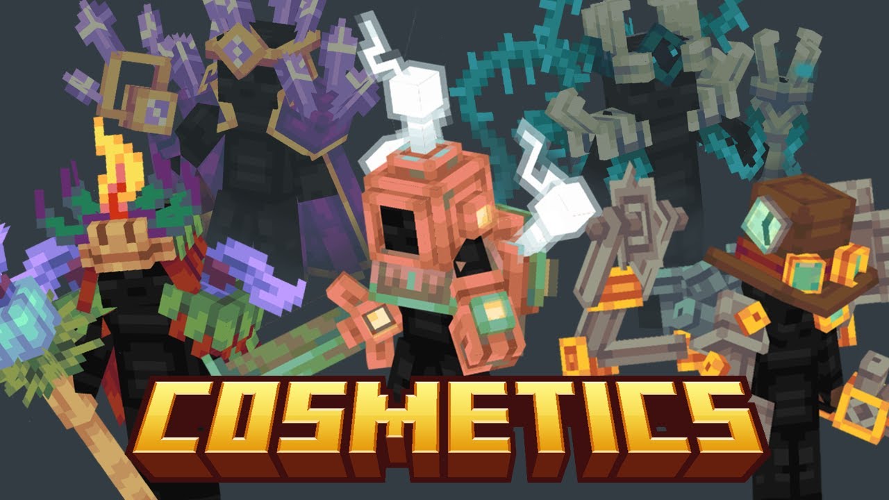 Minecraft cosmetics [MCModels]