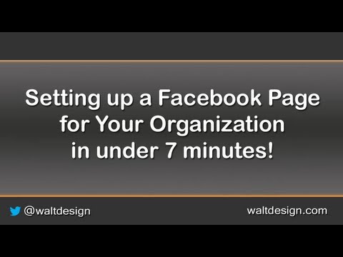 How to Setup a Facebook Page for your Organization - Access 2 Learn