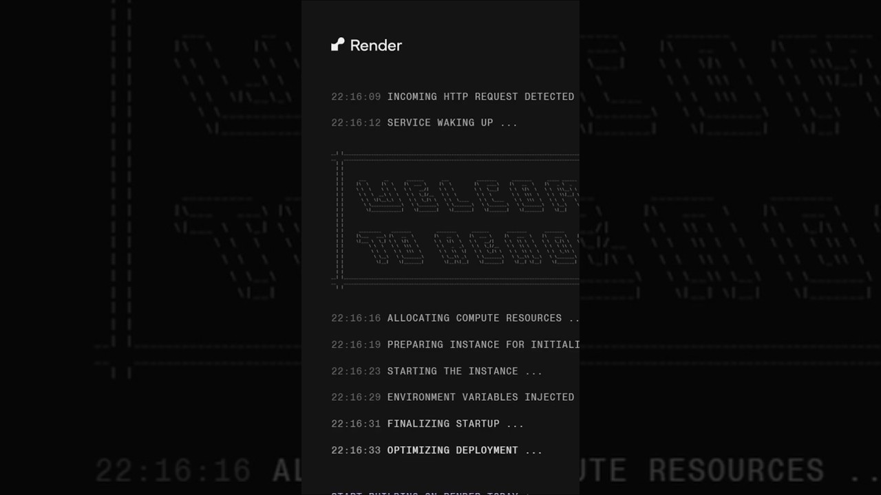 How to Fix Cold Start in render or any other hosting platform #coding #algorithm #webdev