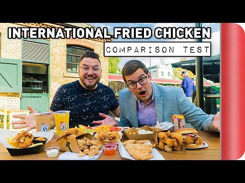 4 International Fried Chicken Recipes COMPARED | Sorted Food