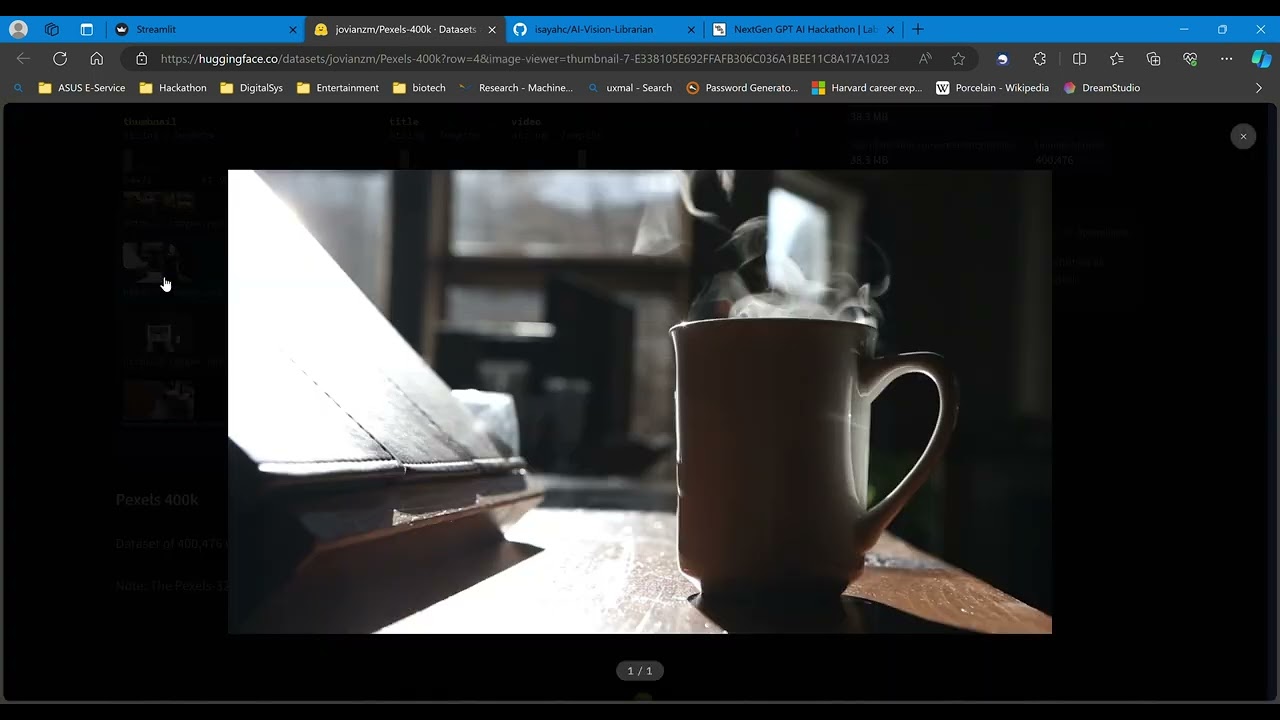 isayahc AI Vision Librarian