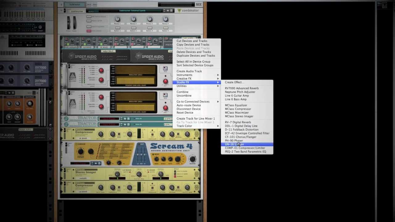 Reason 6.5, Subtractor Synth Tutorial (Part 2)