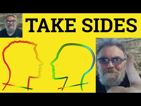 😎 Take Sides Meaning - Take Sides Examples - Take Sides Definition - Take Sides Defined - Take Sides