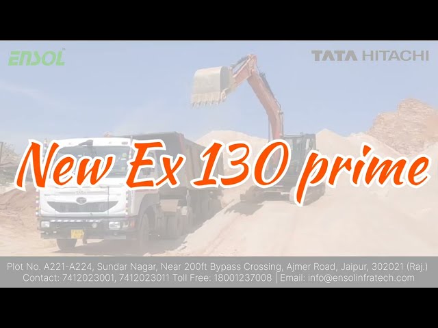 Excavator - Tata Hitachi Ex130 Prime Excavators Authorized Retail ...