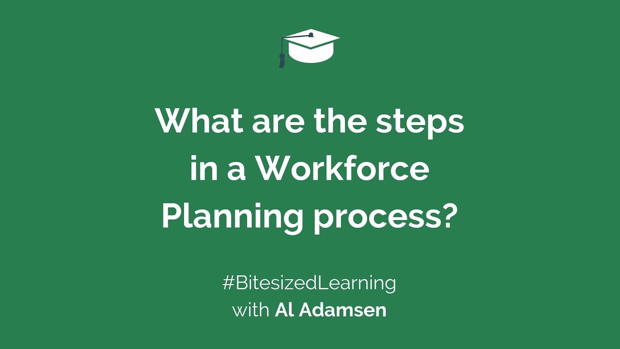 What are the steps in a Workforce Planning process?