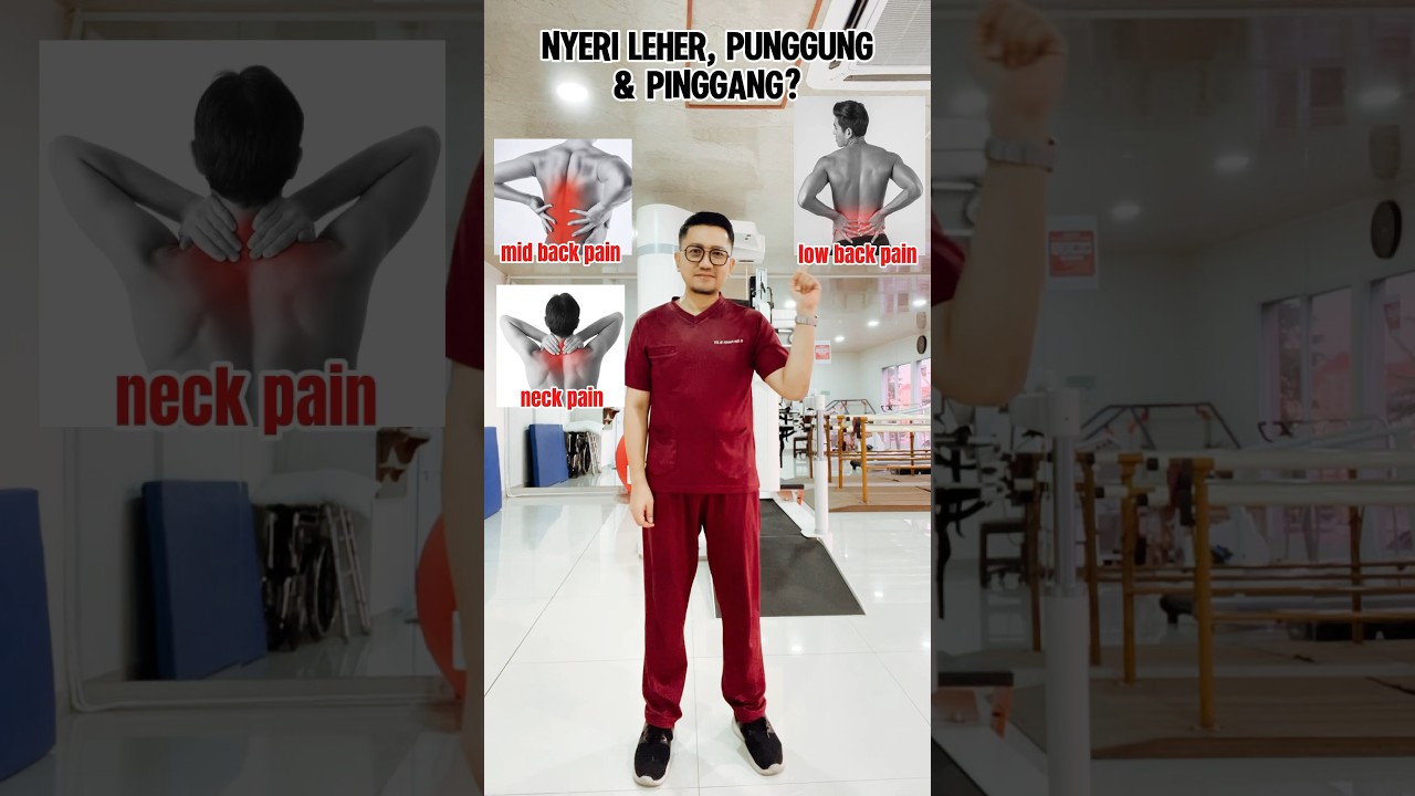 Nyeri leher, punggung  & pinggang, lakukan latihan ini #drpras #neckpain #midbackpain #lowbackpain