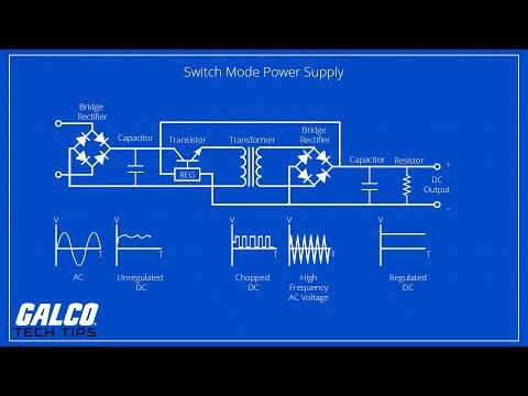 Switching VS Linear Power Supplies - A Galco TV Tech Tip | Galco