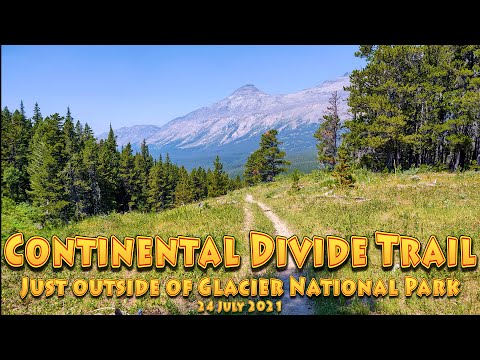 Continental Divide Trail, Montana - 24 Jul 2021 - 4K