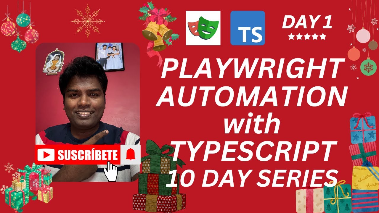 Day 1 Mastering Playwright Automation with TypeScript: Setup, Configuration & First Test #playwright