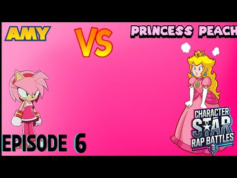 Character Star Rap Battles Princess Peach Vs Amy Rose