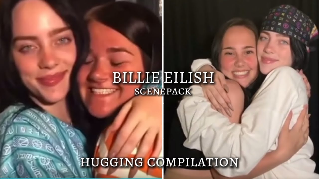 Billie Eilish Hugging&Meeting Fans Scene Pack!