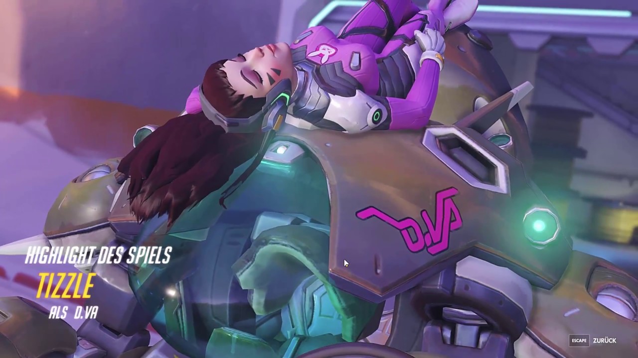 dva quintuple kill with ult