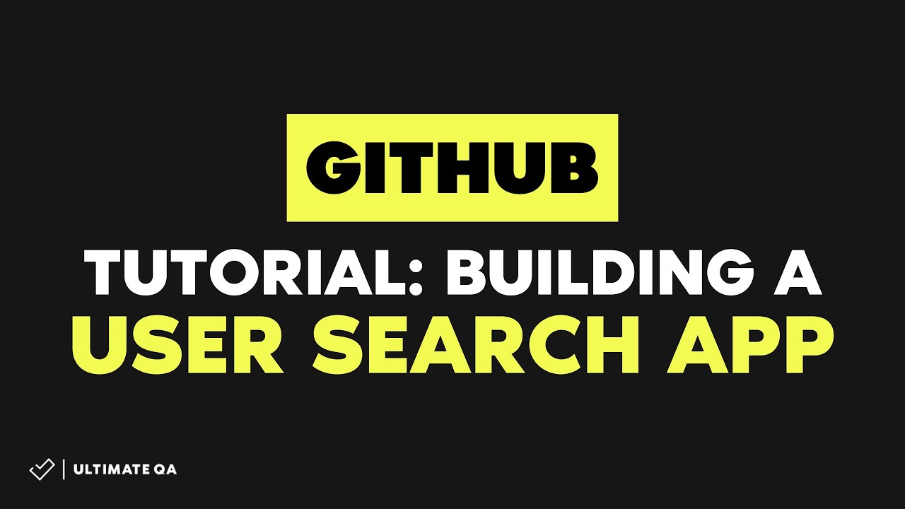 How To Build a Github User Search App