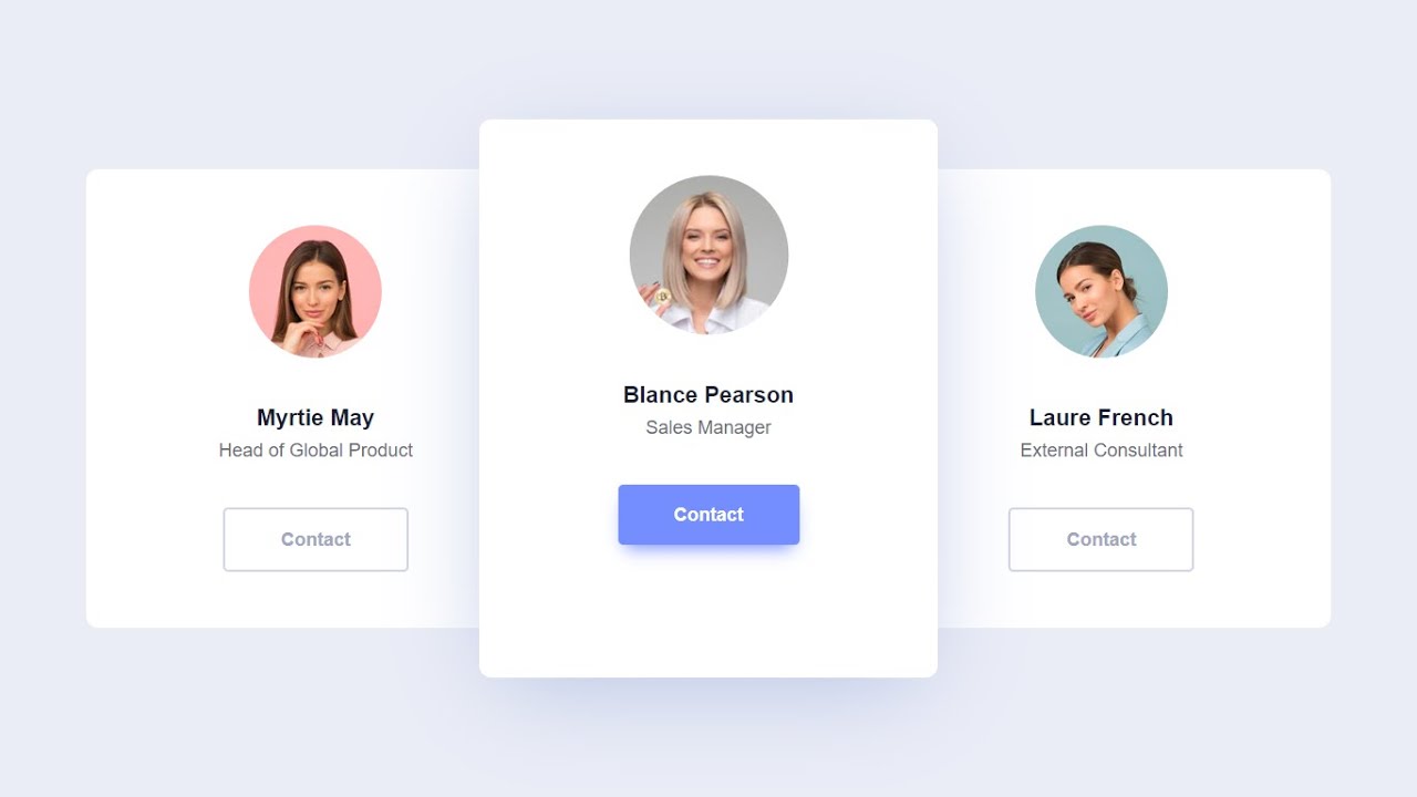 Our Team Card in  Html & CSS with Source Code | Source coder 2022 | #html #css #csseffect