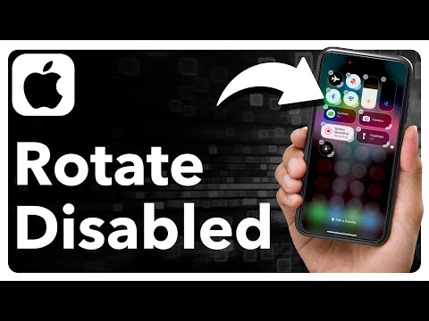 How To Turn Off Auto Rotate On iPhone
