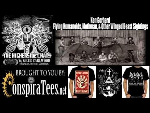 Ken Gerhard | Flying Humanoids, Mothman, & Other Winged Creature Sightings