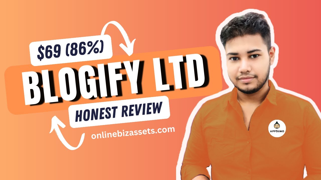 Blogify Review 2023 | LifeTime Deal + Demo + Tutorial + Bonuses🔥 YT to Blog Generator
