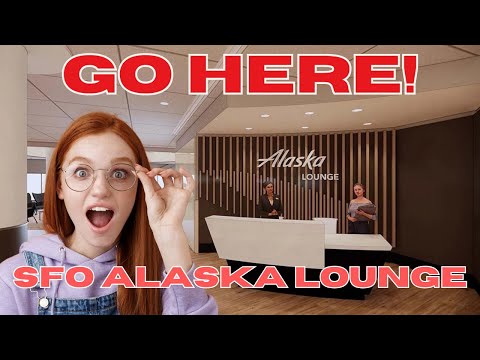 Go Here! Alaska Airlines Lounge SFO San Fransisco
