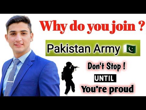 Why do you join Pakistan Army ? Chose Your best reason 👌🤗