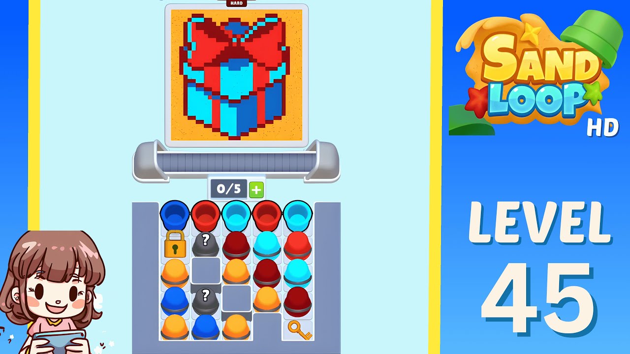 Sand Loop Level 45 Solution Walkthrough