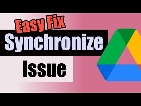 Google Drive Sync Issue - Easy Fix