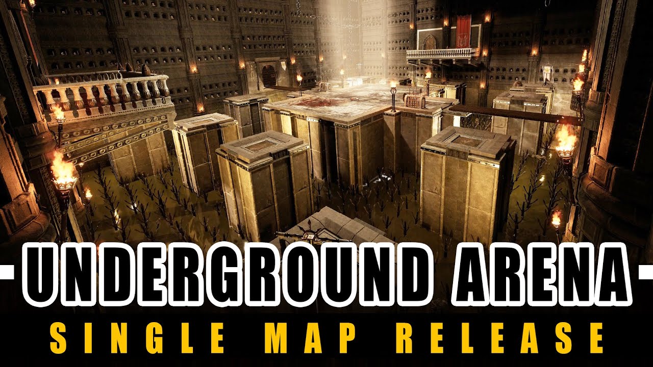 The Theater of Delightful Agony: An Underground Arena | Beneos Animated Tabletop RPB Battle Maps