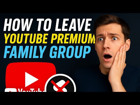How to Leave Youtube Premium Family Group || Leave Family Group from YouTube