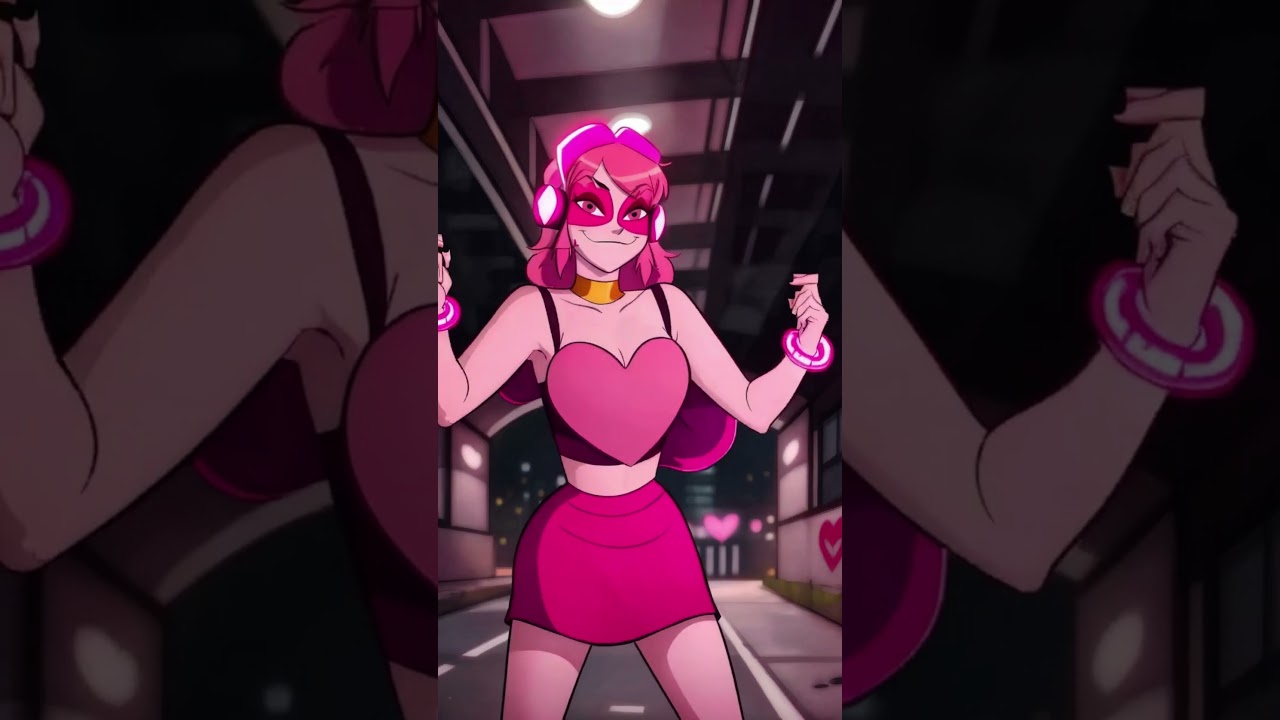 Miss Heed Dancing #cartoon #villainous #aiart