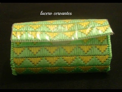 Puntadas de rafia en maya - Imagui