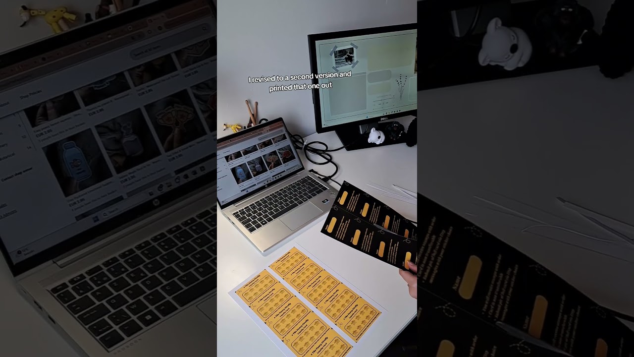 The loyalty cards are finally here 🥳❤️ #smallbussiness #loyalty #cards #branding