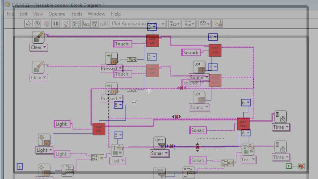 LVLM Tutorial 11 - Making readable code (including SubVIs)