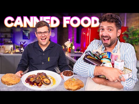 Canned Ingredients ONLY Battle | But can a Chef Tell? | Sorted Food