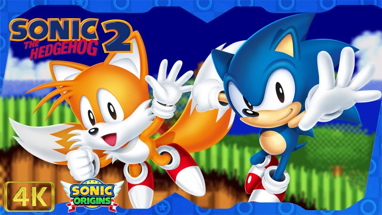 Sonic the Hedgehog 2 (Origins) ⁴ᴷ Full Playthrough (All Chaos Emeralds, Sonic & Tails gameplay)