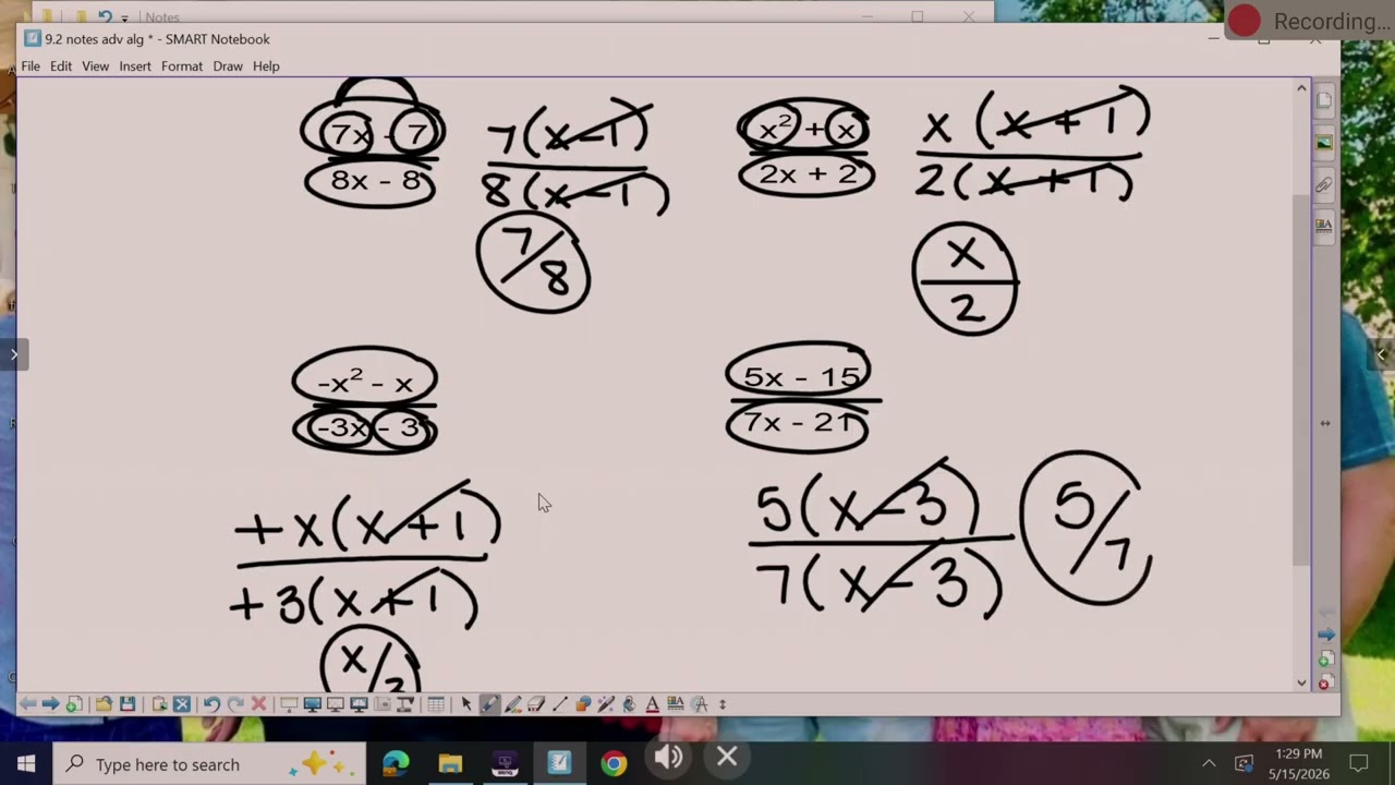 Alg IIB 9 2 notes