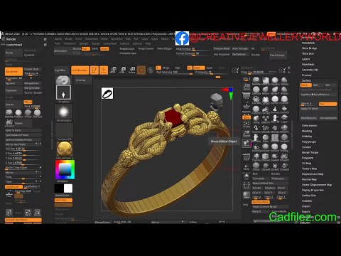 Learn rhino 3d modeling grasshopper ring in rhino with me #232 rhino #rhino3d