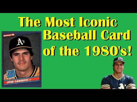 The Most Iconic Baseball Card of the 1980's!