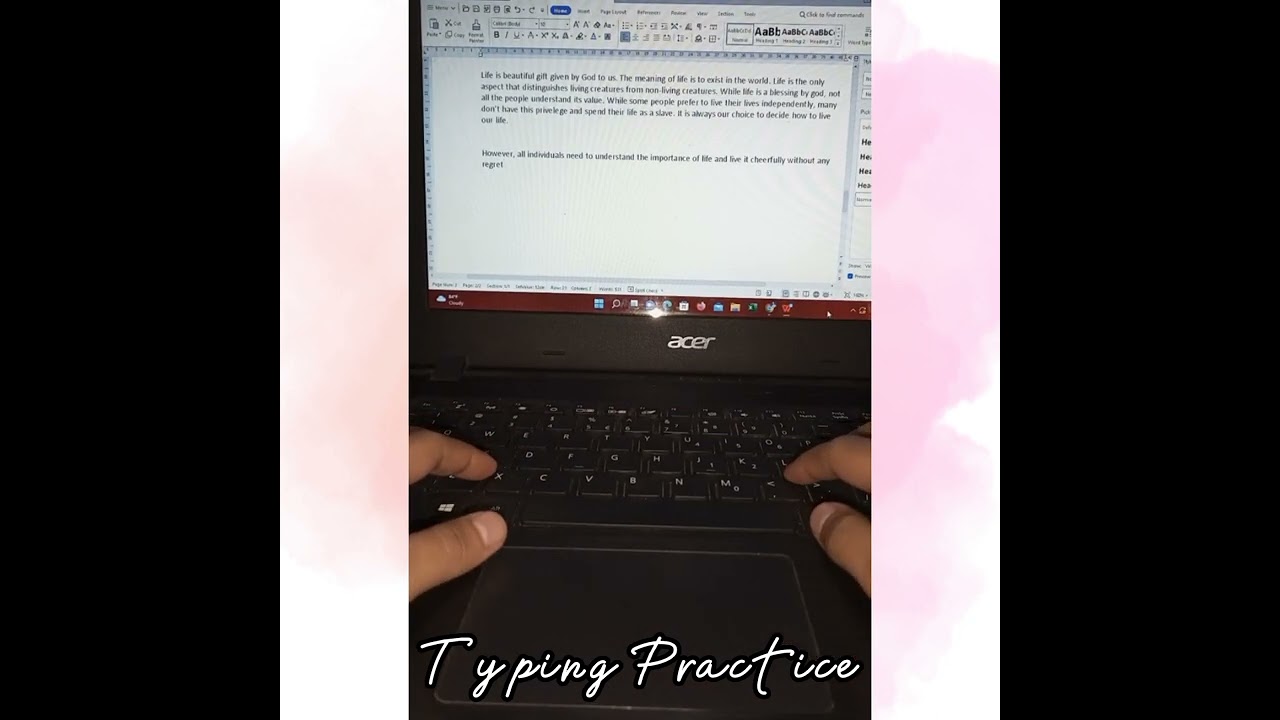 Activity 6- Typing Practice 7-8 