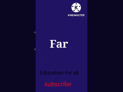 Far meaning in urdu @#Educationforall #shorts