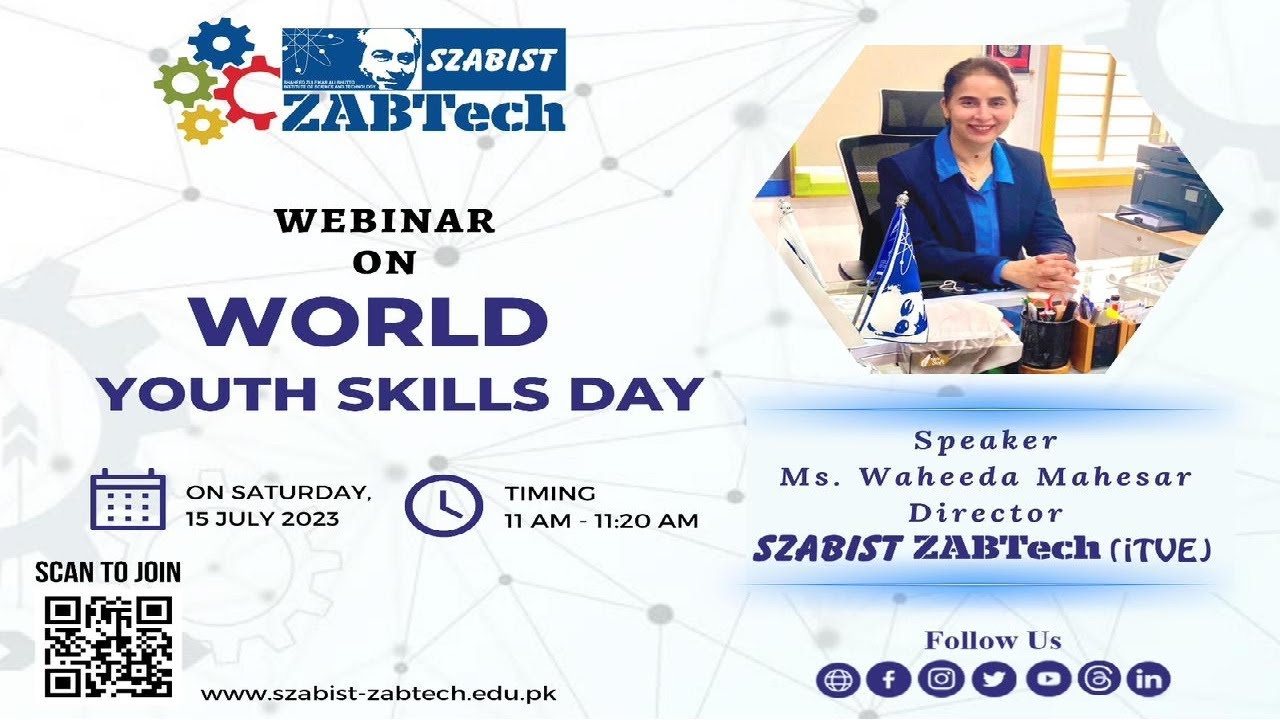 SZABIST ZABTech – iTVE – Skills for all.